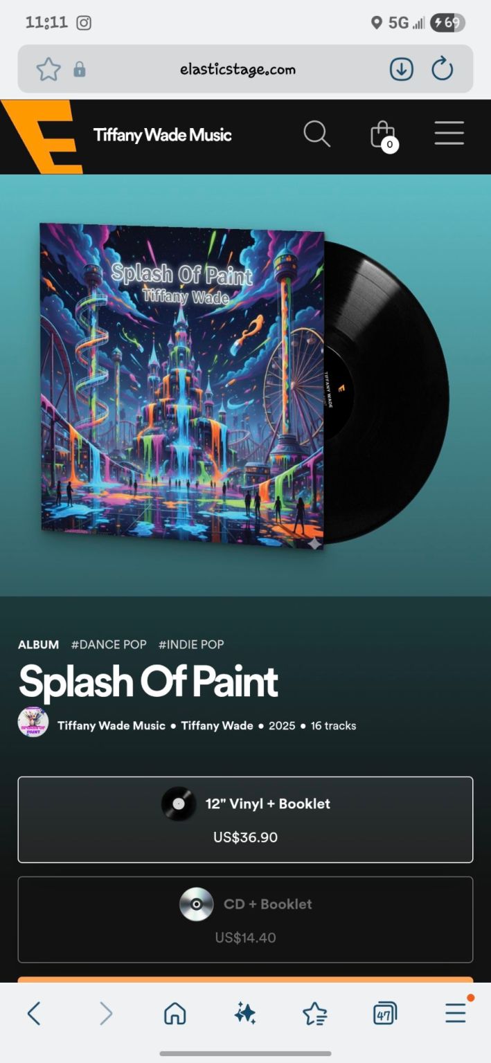 Splash Of Paint Official Vinyl & CD Release! – Java Latte And Jesus Time